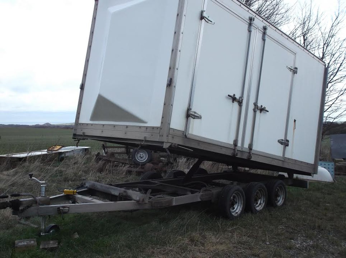 Secondhand Trailers Box Trailers 14ft X 6Ft 3 Tipping Box Trailer Secondhand Trailers Box Trailers 14ft X 6Ft 3 Tipping Box Trailer