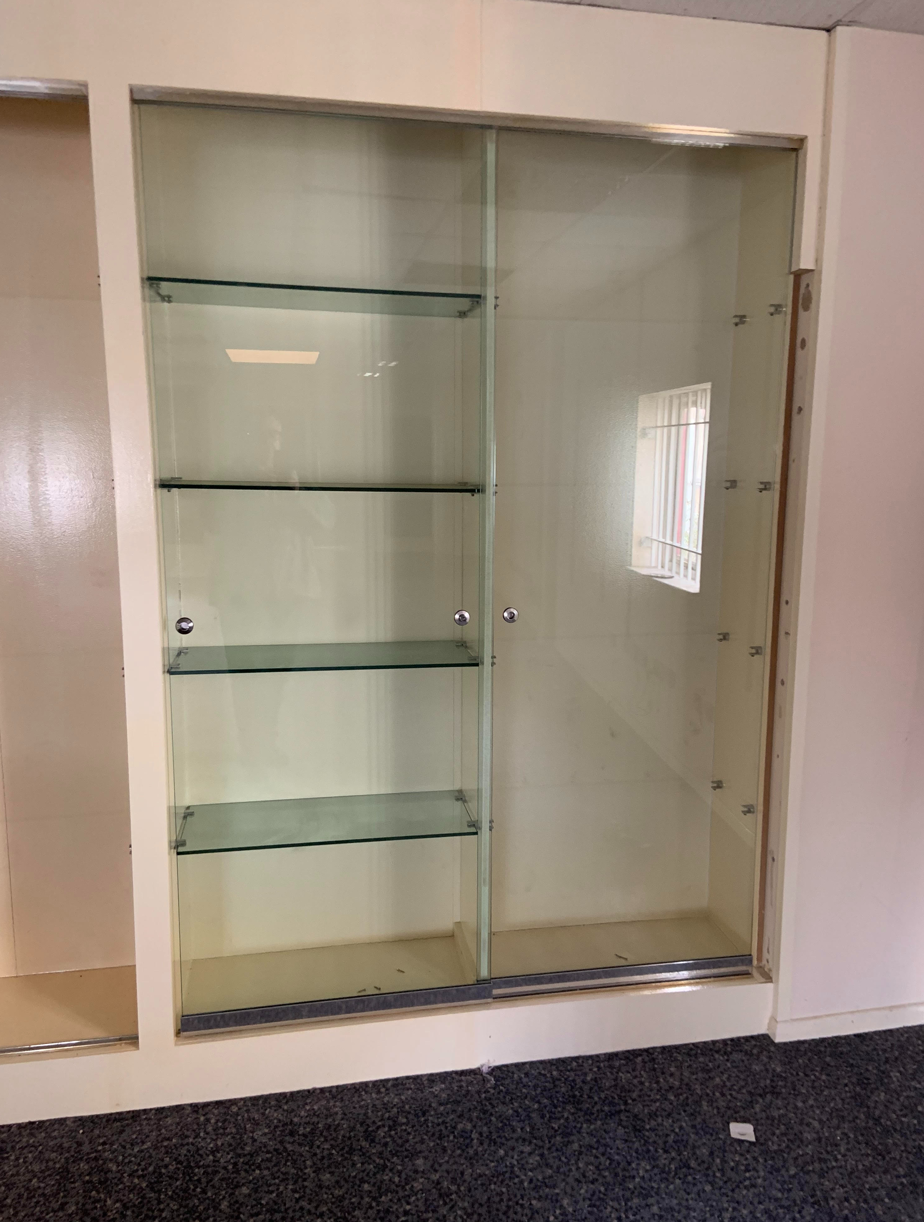 Second hand shop display cabinets for sale store