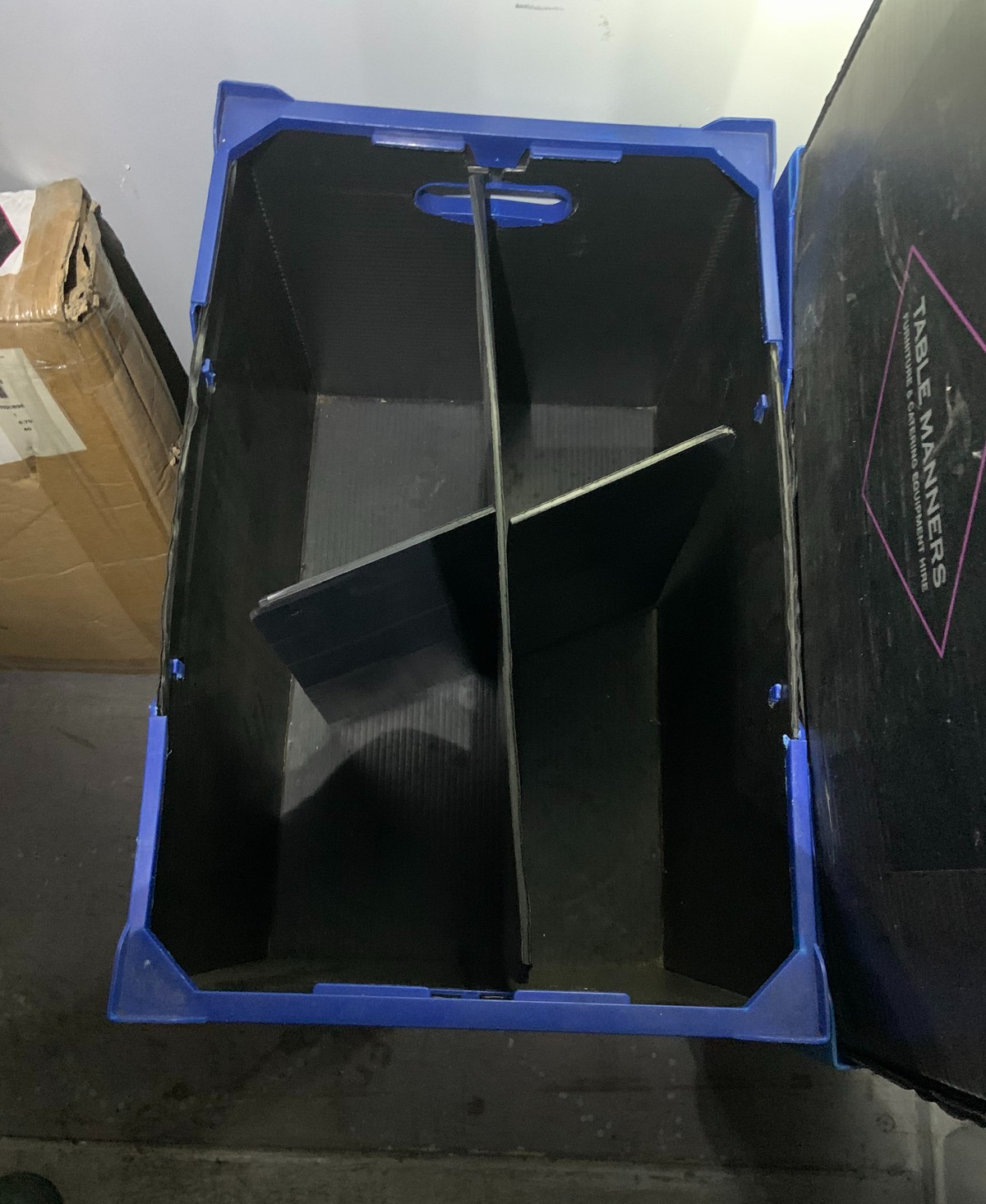 Secondhand Catering Equipment | Storage Boxes and Crates | 6x Correx ...