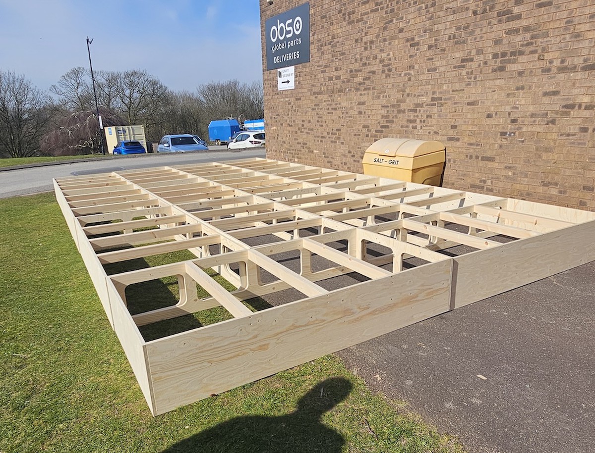 Secondhand Sound and Lighting Equipment | Stage Decks | 7x4m Wooden ...