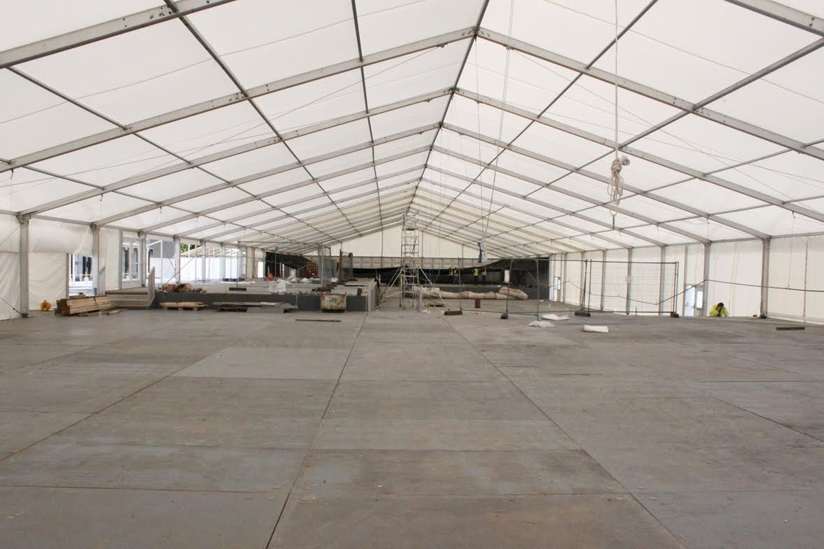 Curlew - SecondHand Marquees | Framed marquees 12m width and Over ...