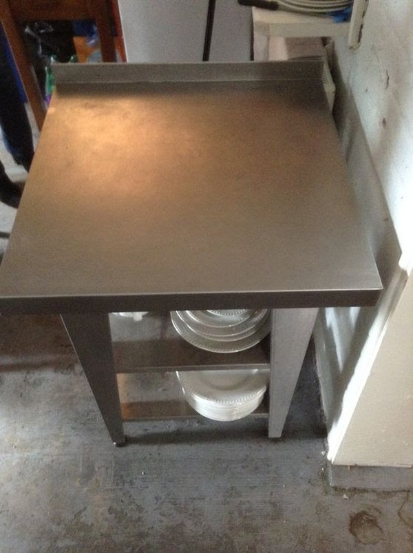Secondhand Catering Equipment | Stainless steel tables (0 - 1m ...