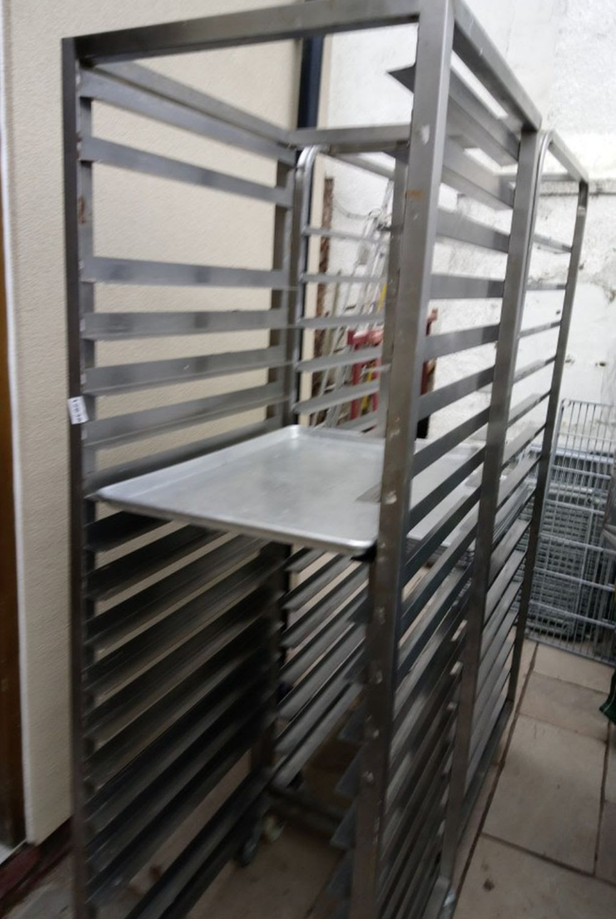 Secondhand Catering Equipment | Clearing Trolleys And Tray Racks | 8x ...