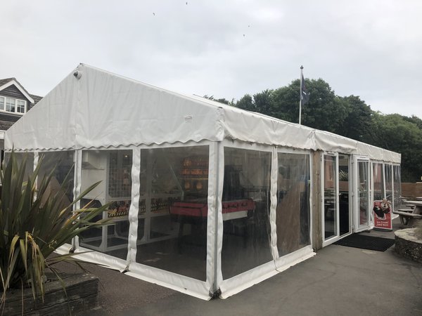 Curlew - SecondHand Marquees | Framed marquees Over 6m and under 12m width