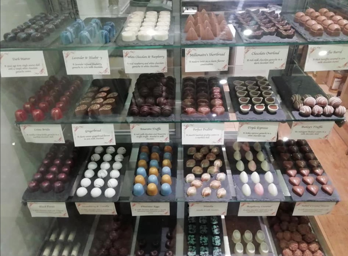Chocolate Candy Display