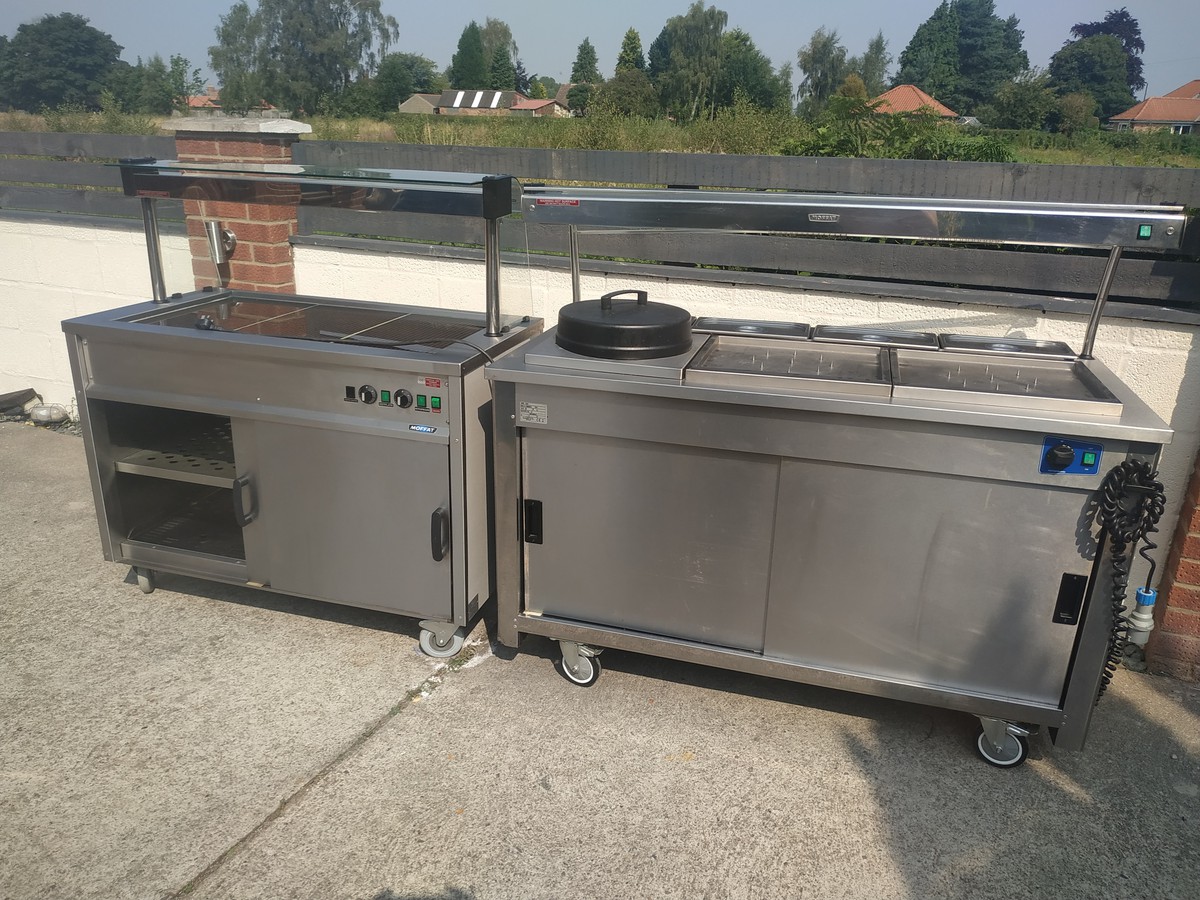Secondhand Catering Equipment | Carvery Counters and Trolleys | Moffat ...