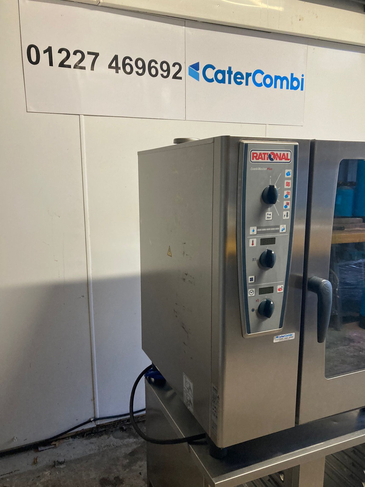 Secondhand Catering Equipment | Electric Combi oven (steam) | Rational CMP 10 Grid Electric ...