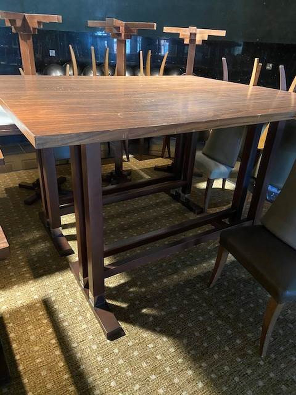 Secondhand Pub Equipment | Poseur Tables | Large Rectangular Bar ...