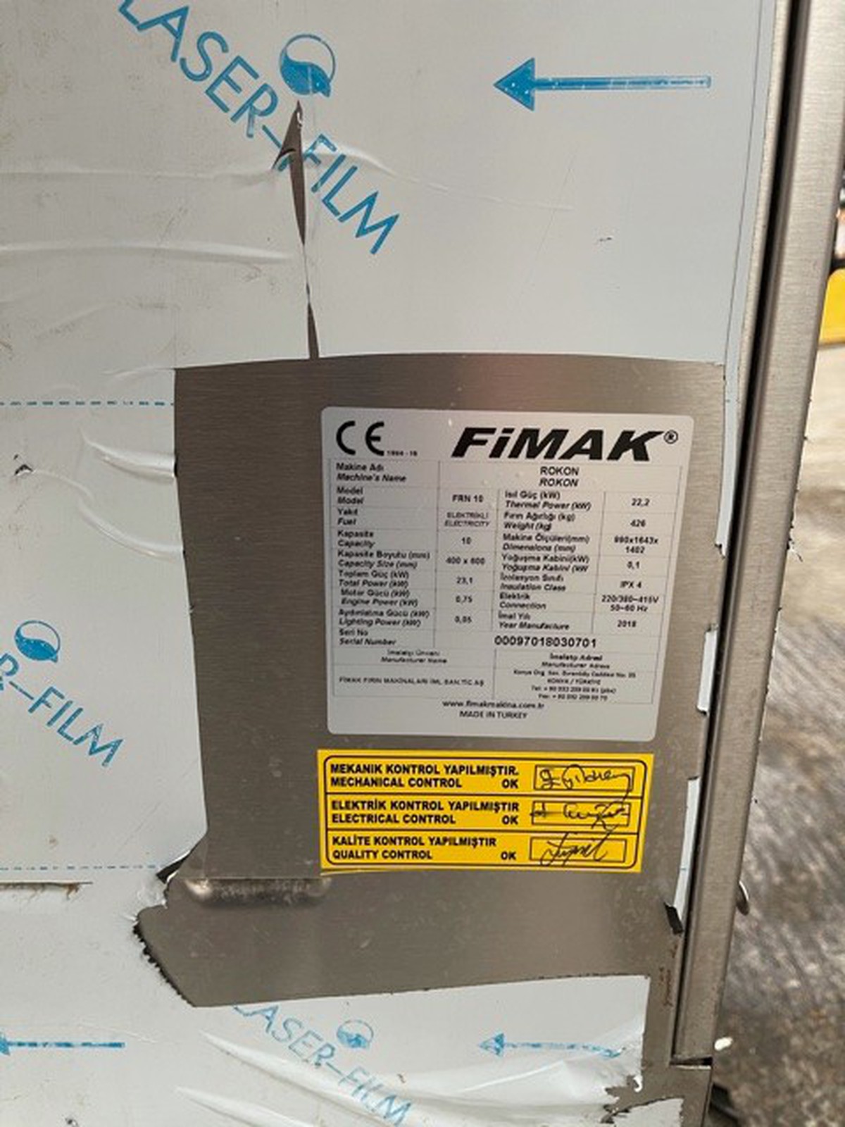 Secondhand Catering Equipment | Electric Ovens 10 Grid | 2018 FiMak ...