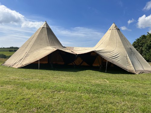 Curlew - New and Used Marquees | Tipi Company - Big Hat Tipi