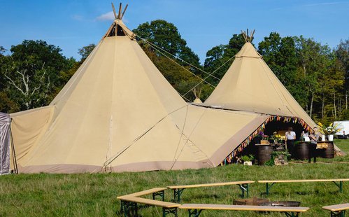 Glamping Equipment | The tipi company - Big Hat tipis