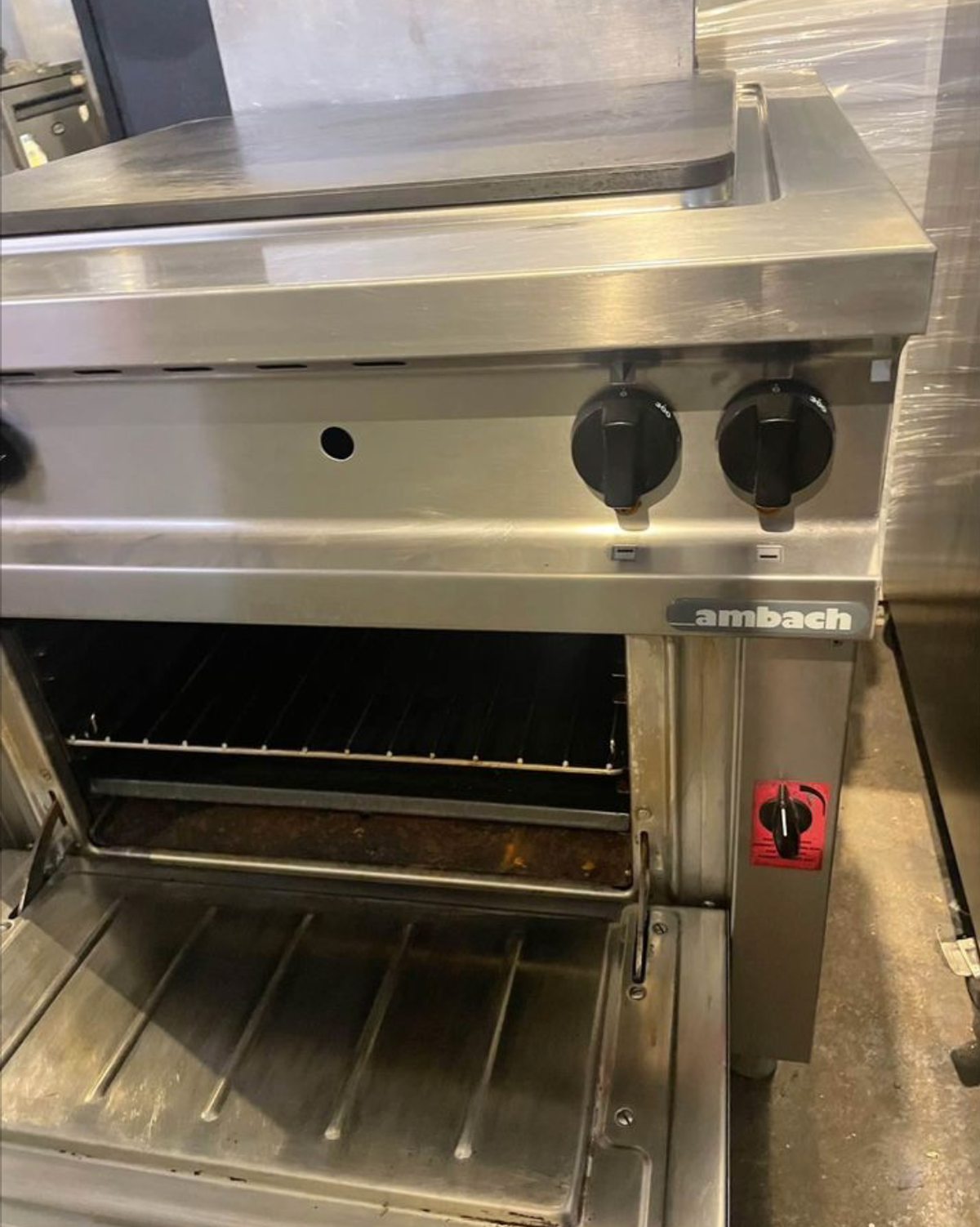 Secondhand Catering Equipment | Hot Plates | Ambach Nat Gas Hotplate ...