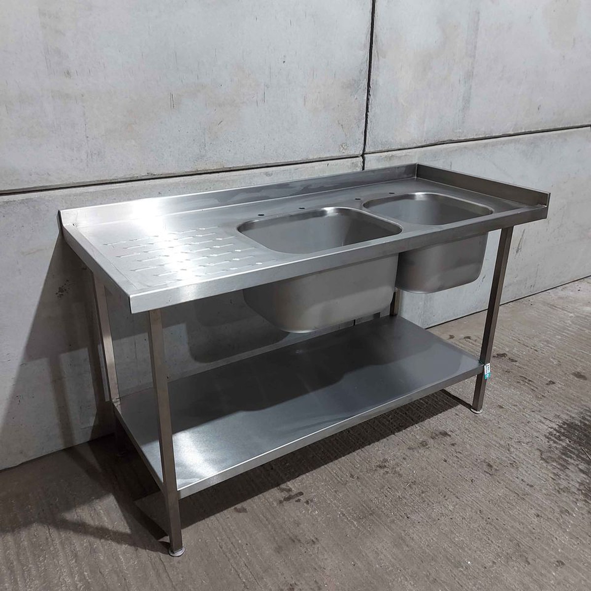 Secondhand Catering Equipment | Double Sinks | Solid Welded Stainless ...