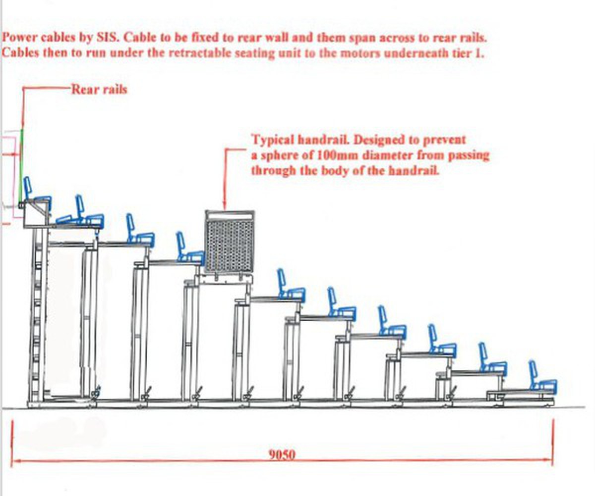 Secondhand Sound and Lighting Equipment | Tiered And Raked Seating ...