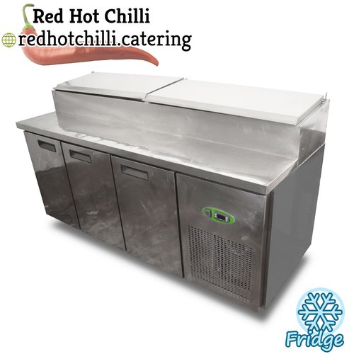 Secondhand Catering Equipment | Bench Or Prep Fridges Three Door