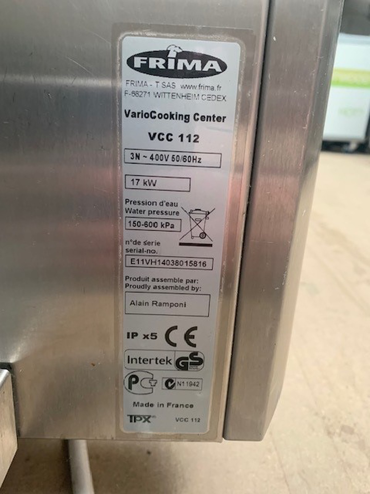 Secondhand Catering Equipment | Bratt Pans And Boiling Pans | Frima ...