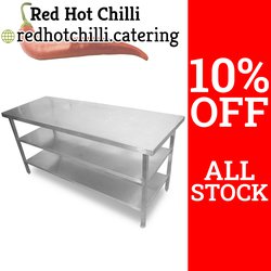 Secondhand Catering Equipment | Stainless Steel Tables