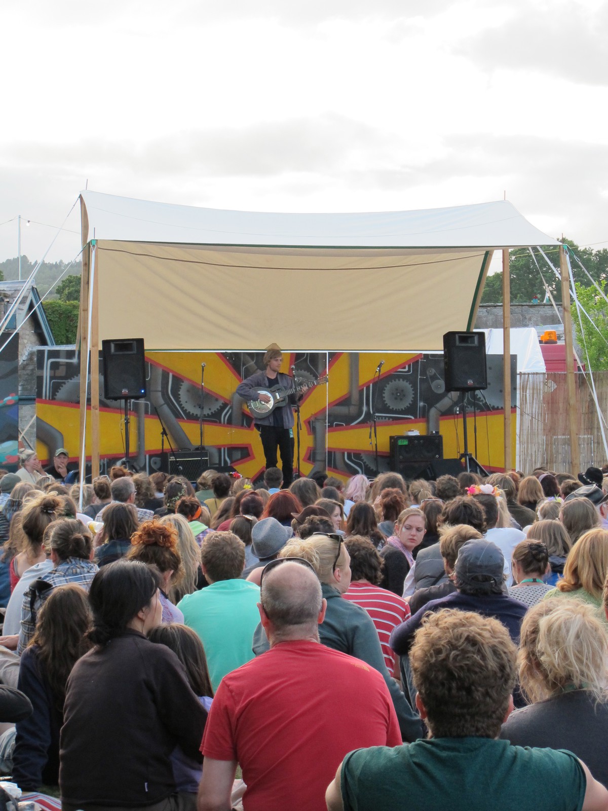 Festival-Equipment.co.uk | Outdoor Stages | Bespoke Canvas Stage Cover ...